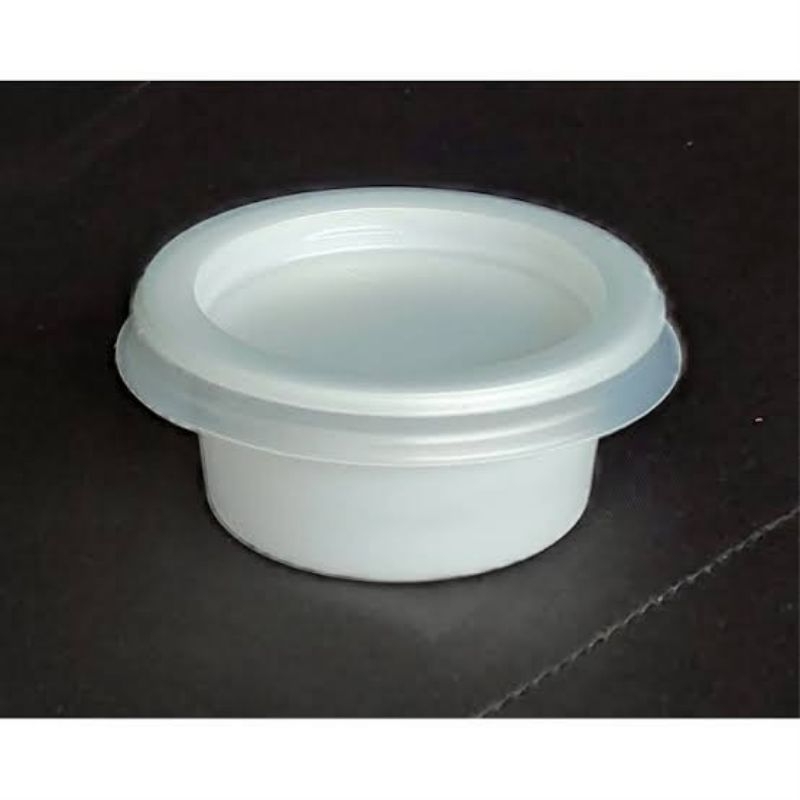 50 pcs - Disposable cup White Gravy Cup 1oz 30ml, Ketchup cup, Sauce ...