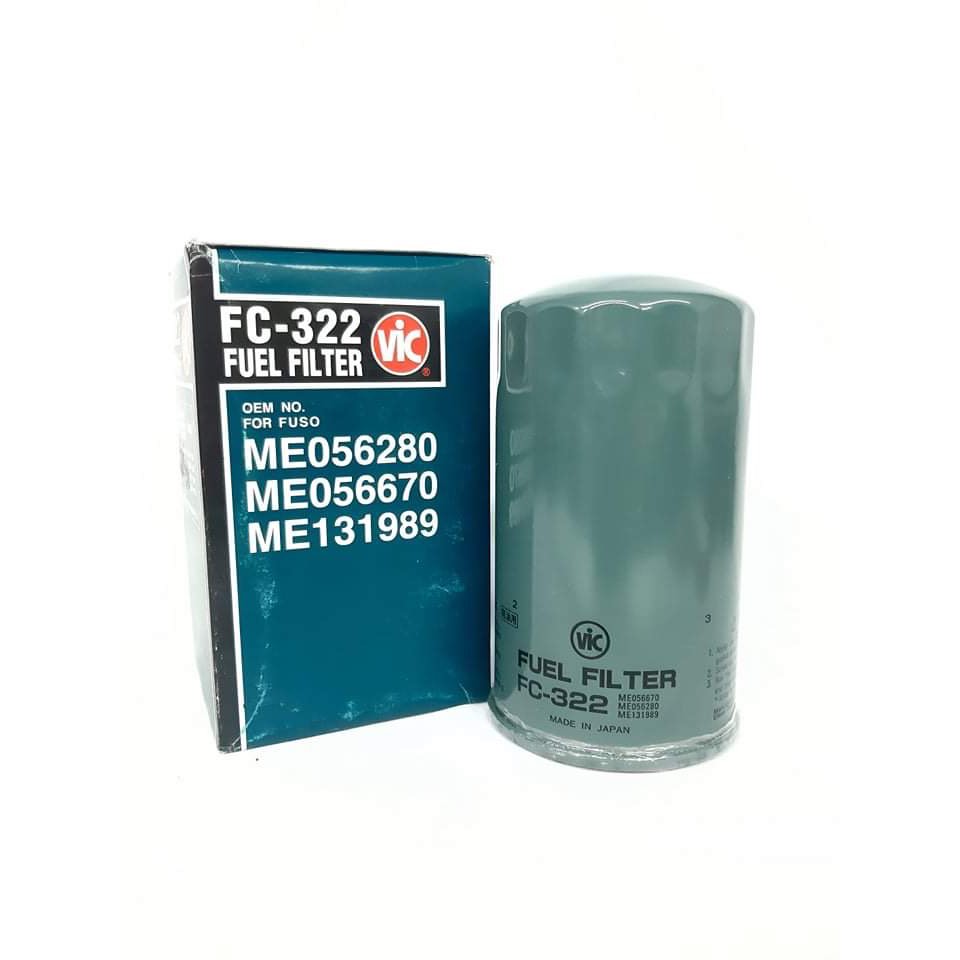 VIC FILTER FC-322 FUEL FILTER (MITSUBISHI-FUSO) | Shopee Philippines