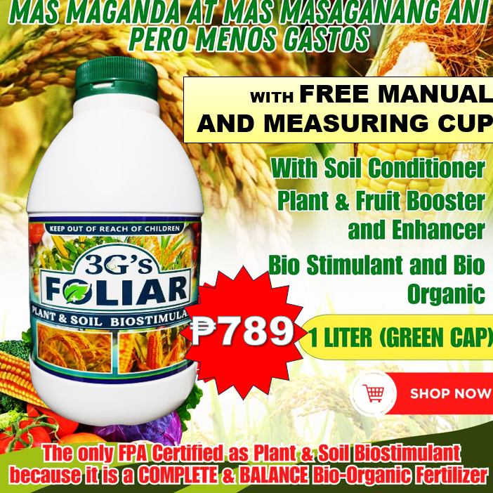 3GS SUPER FOLIAR (JAPAN TECHNOLOGY) SOIL & PLANT ADJUVANT, BIO ...