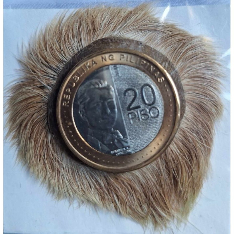 original pilikmata ng kambing / goat eye ring size P20 secret packaging ...