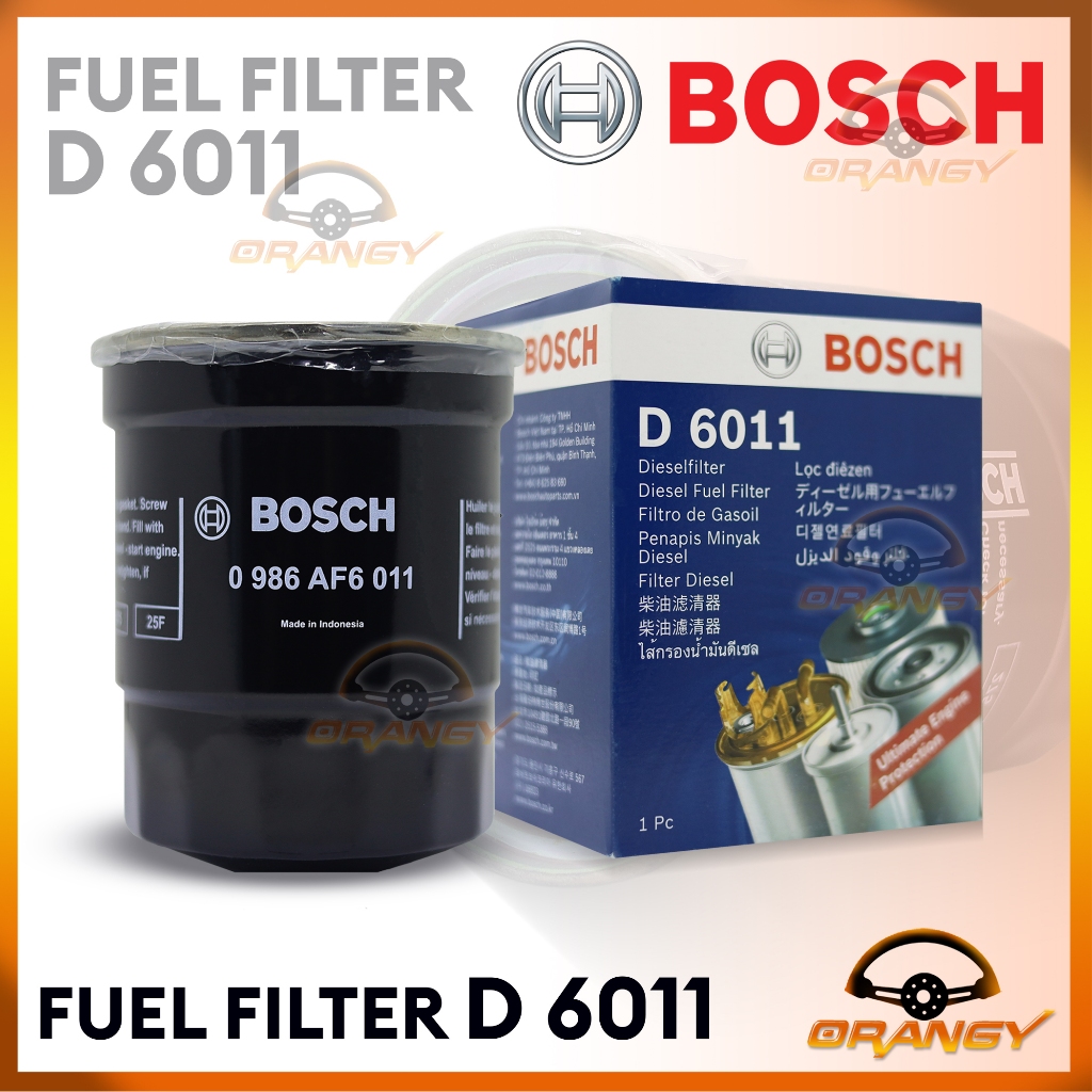 Bosch Diesel Fuel Filter D6011 (FC-234 / FC-1806) for Nissan Urvan 2002 ...