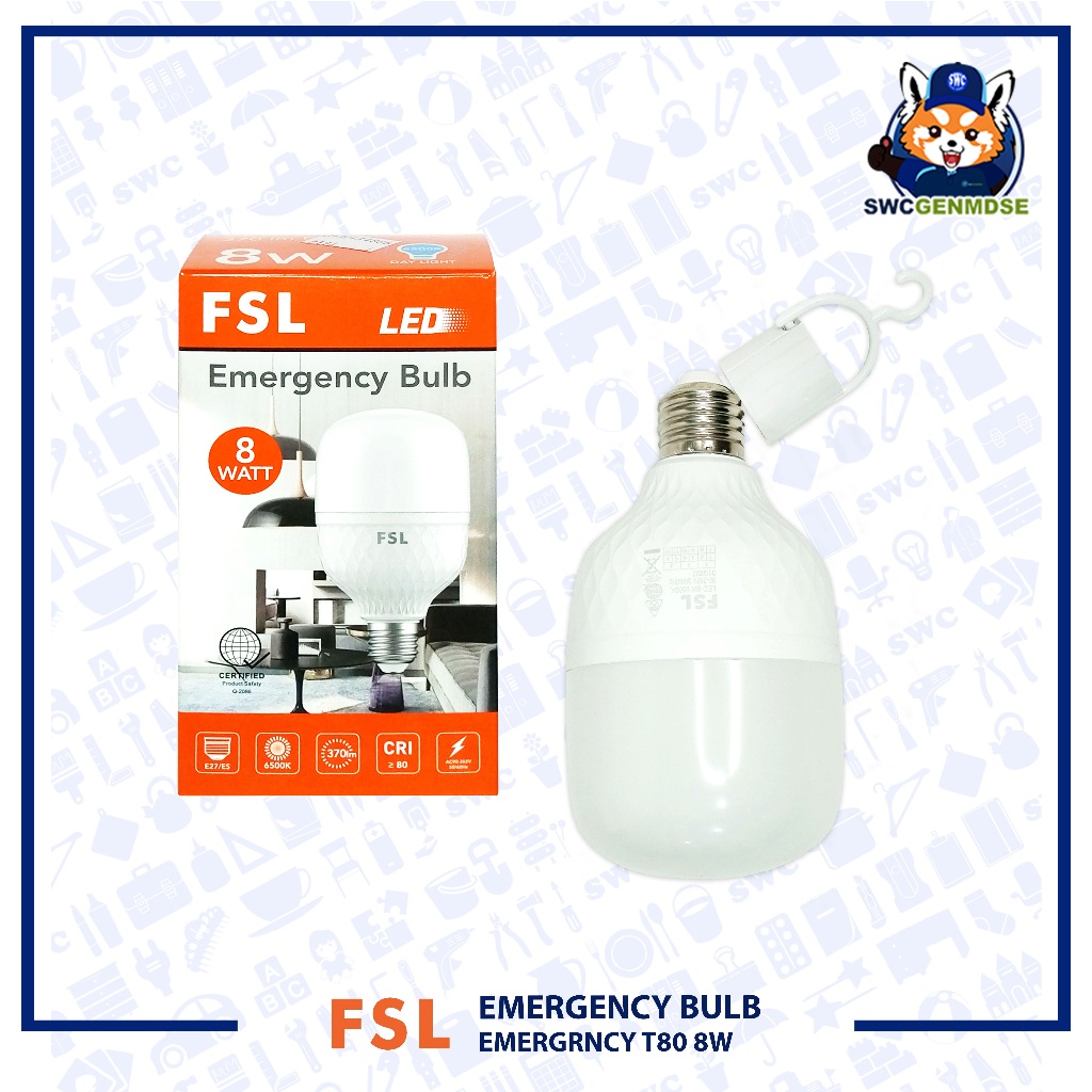 FSL LED Bulb | Emergency LED Lamp | 8 - 12 Watts | Shopee Philippines