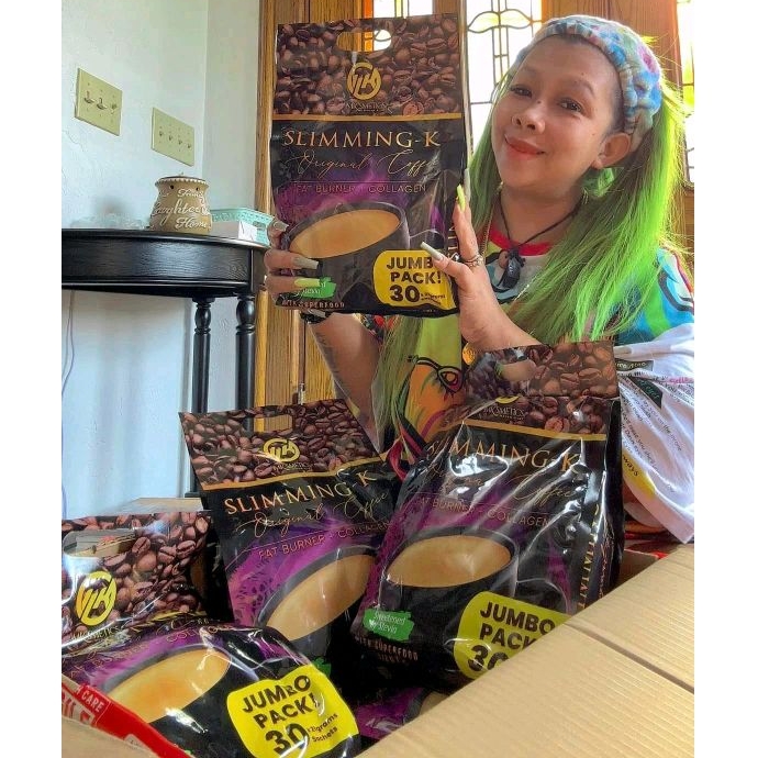 Madam Kilay Slimming-K Original Coffee Jumbo Pack 30 sachets | Shopee ...