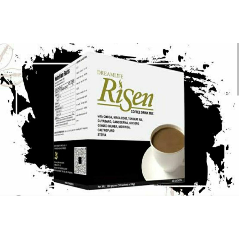 Risen Coffee Dreamlife 10 sachets Organic | Shopee Philippines
