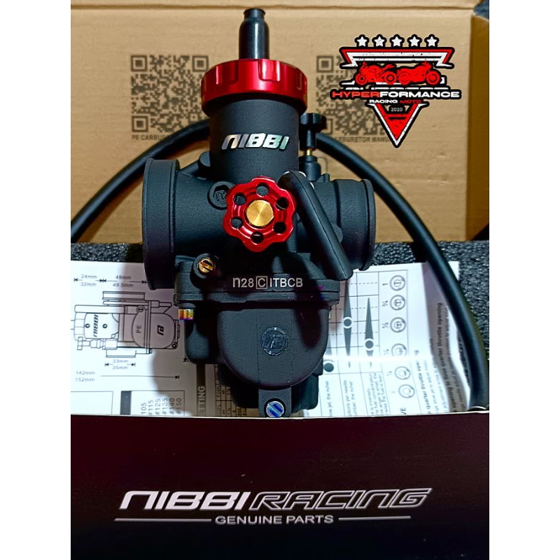 NIBBI 28MM RACING CARBURETOR ( UNIVERSAL ) Nibbi Racing Carburator ...