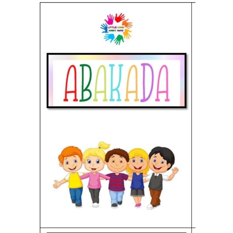ABAKADA FLASHCARDS 1/4 SIZE A4 | Shopee Philippines