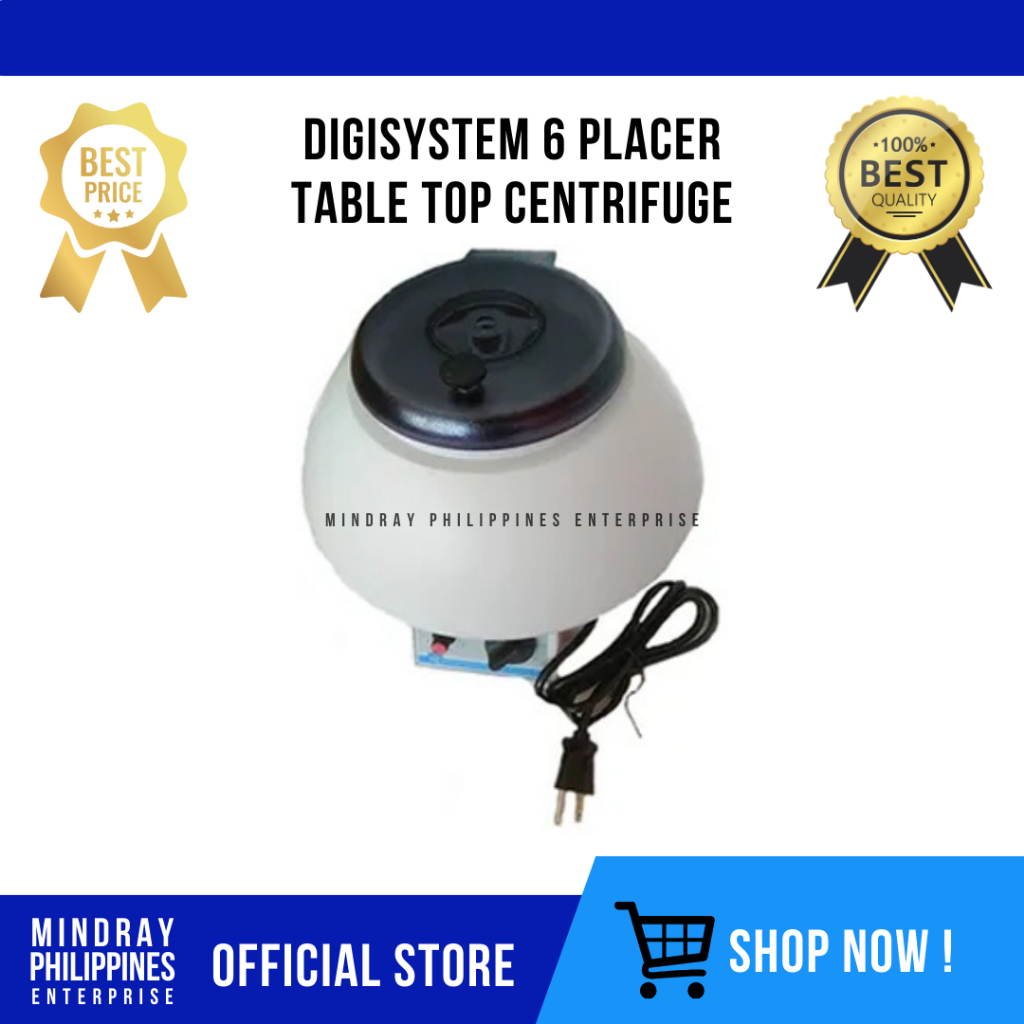 Digisystem Table Top Centrifuge (6 or 8 Placer) | Shopee Philippines