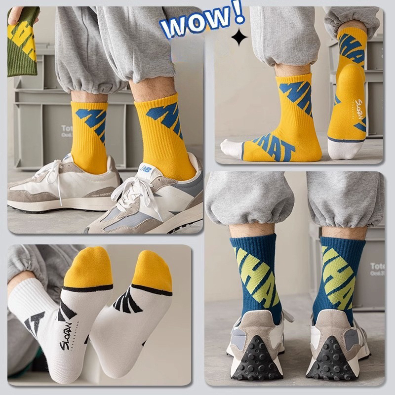 New Korean Socks Sports Iconic Socks | Shopee Philippines