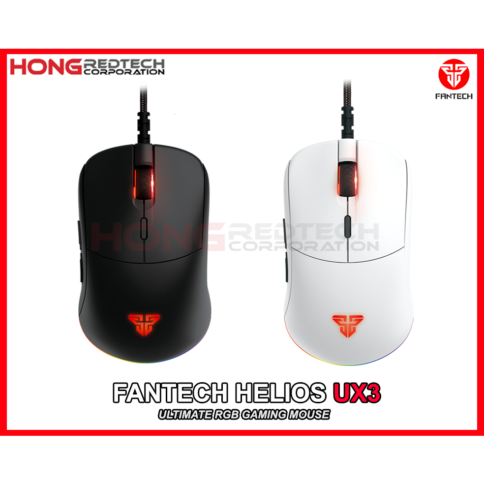 FANTECH HELIOS UX3 "ULTIMATE RGB GAMING MOUSE" | Shopee Philippines