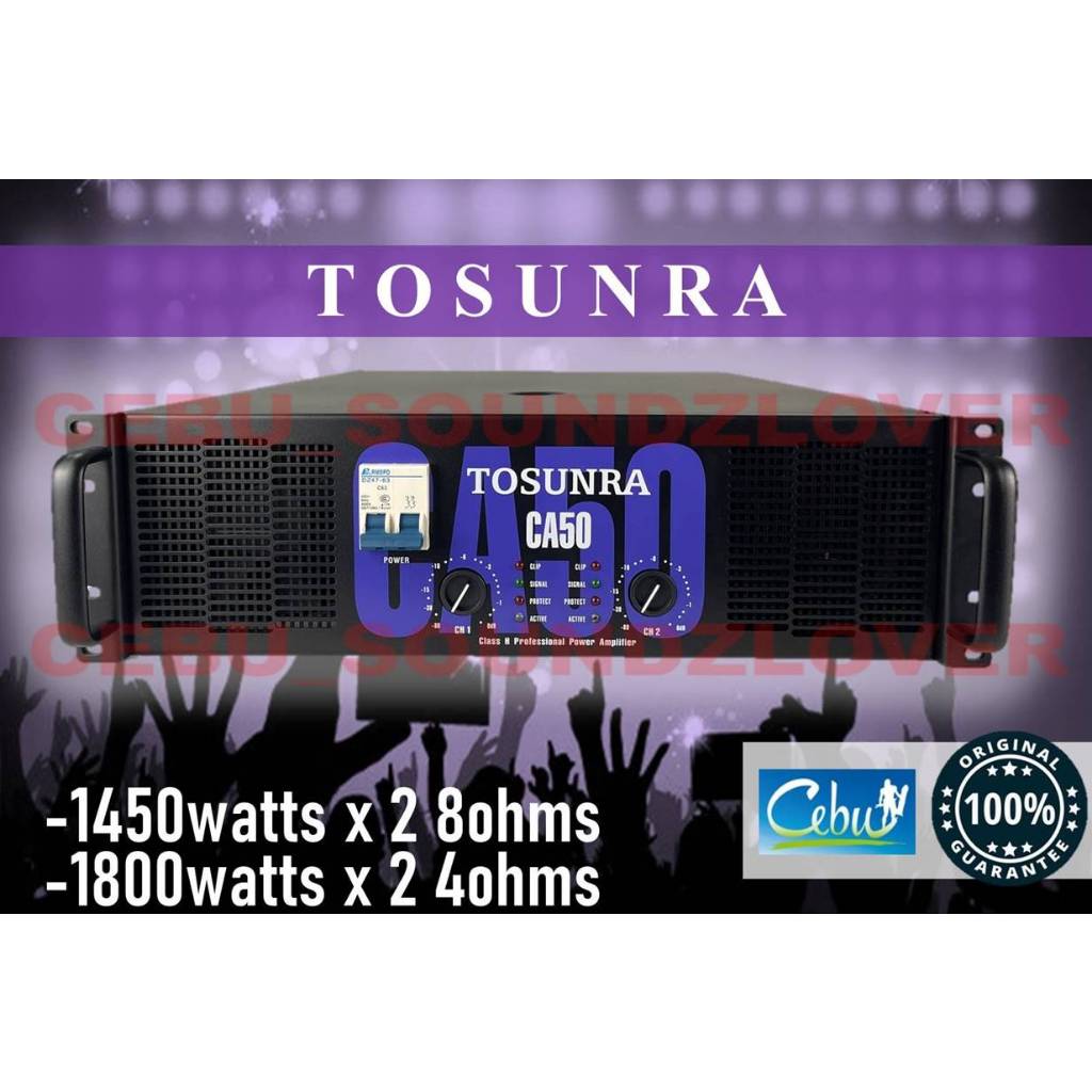 Tosunra CA50 Ca50 Pure Copper Power amplifier | Shopee Philippines