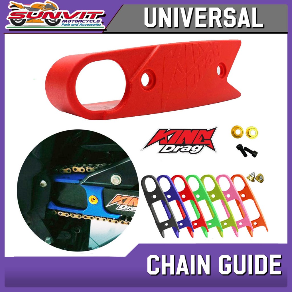 SUNVIT- MOTORCYCLE CHAIN GUIDE CHAIN GUARD SLIDER UNIVERSAL V2 | Shopee ...