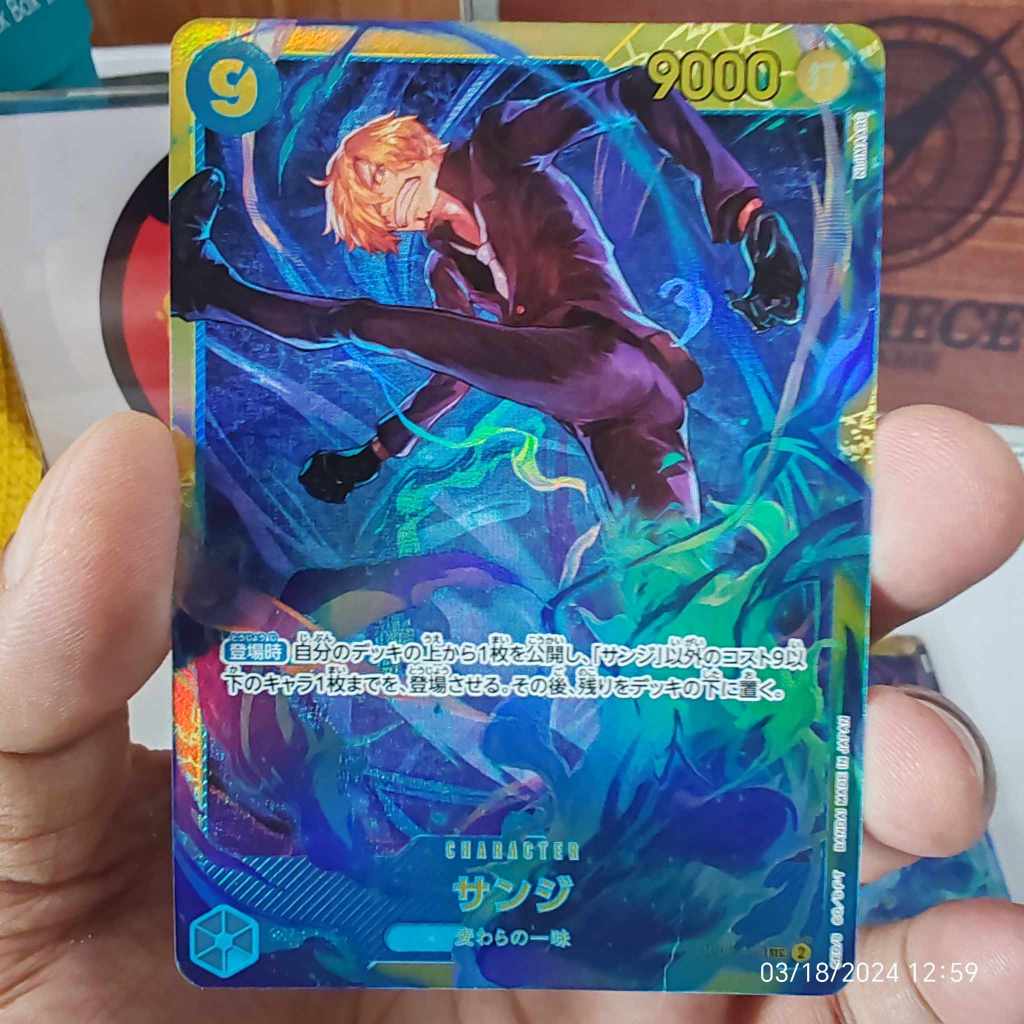One Piece TCG - OP06-119 SEC Sanji | Shopee Philippines