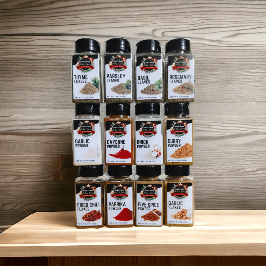 Daily Bundle 12 PCS Set Premium Herbs & Spices by Jinky's Daily Herbs ...