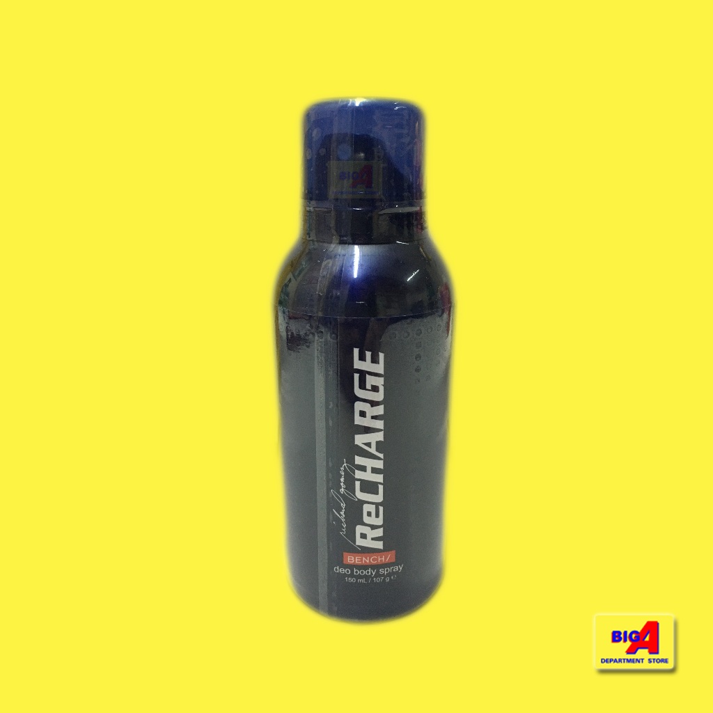 Bench/ Richard Gomez Recharge Refresh Deo Body Spray | Shopee Philippines