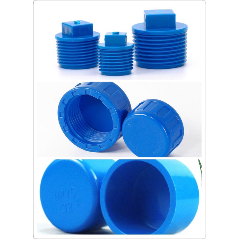 pvc blue endcap plain,endcap w/thread,internal plug 1/2" 3/4" 1" | Shopee Philippines