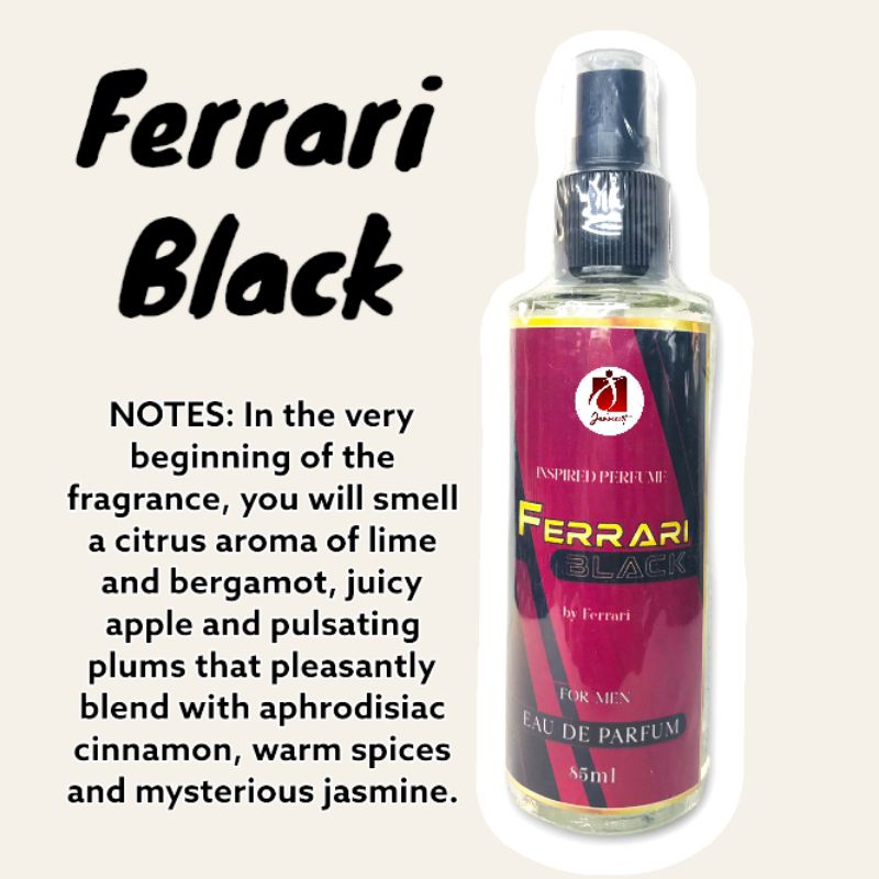 Ferrari Black Perfume for men Inspired by Ferrari | Shopee Philippines