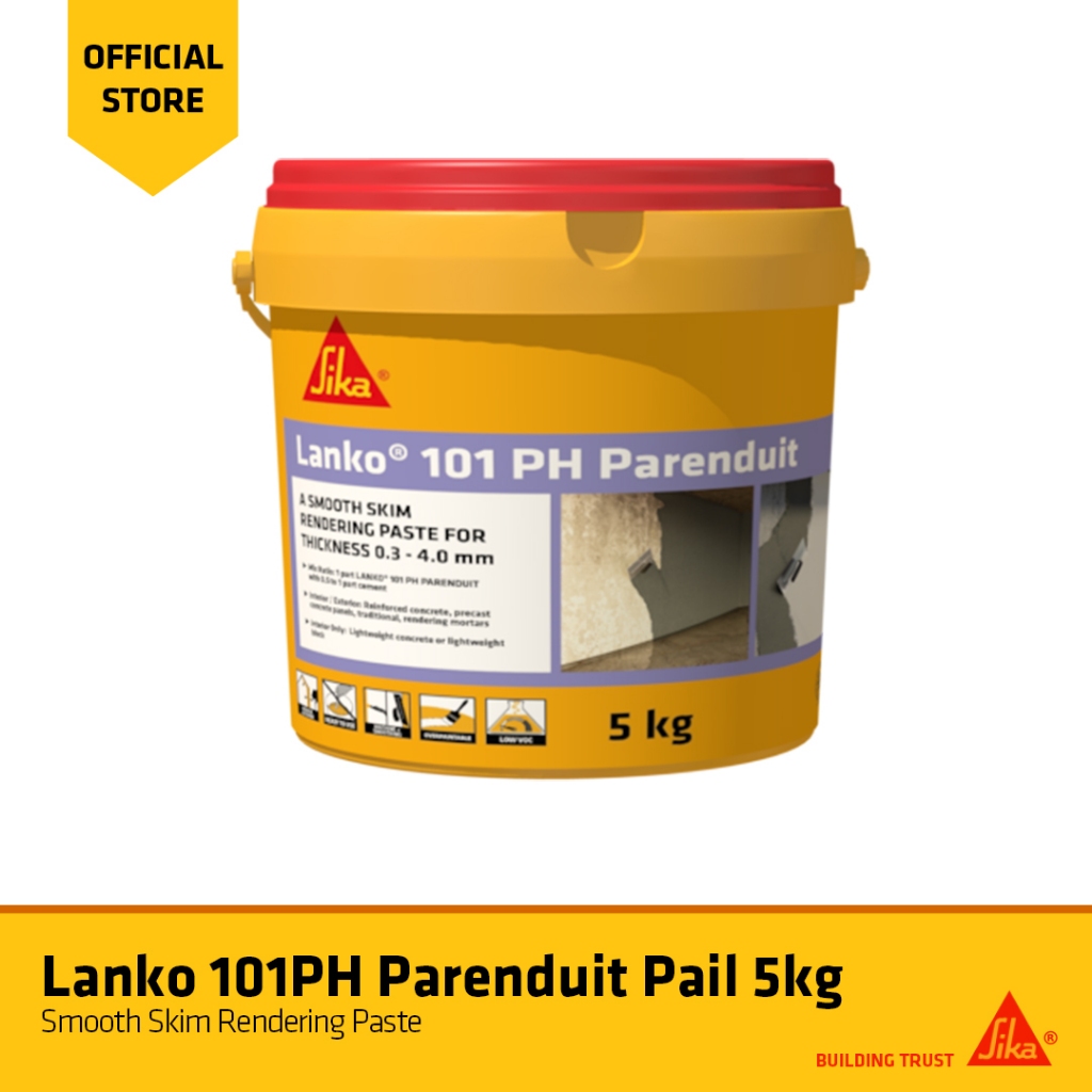 SIKA LANKO 101 PH Parenduit 5kg pail | Shopee Philippines