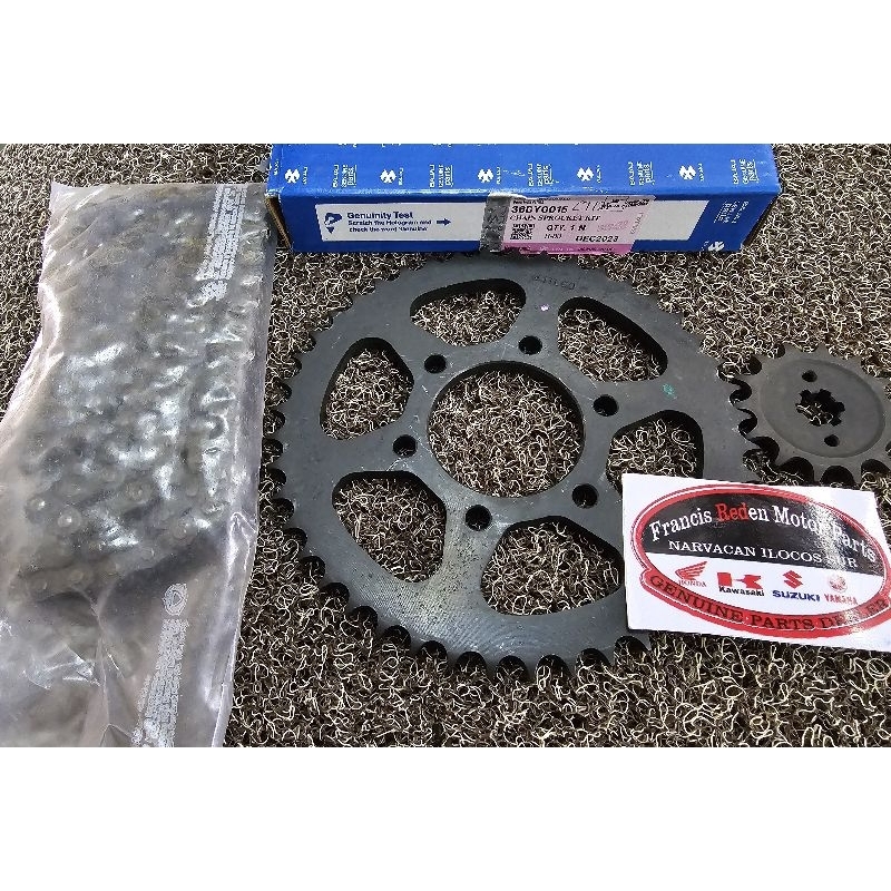 Sprocket set for Kawasaki Ct125(Chain Sprocket Kit) | Shopee Philippines