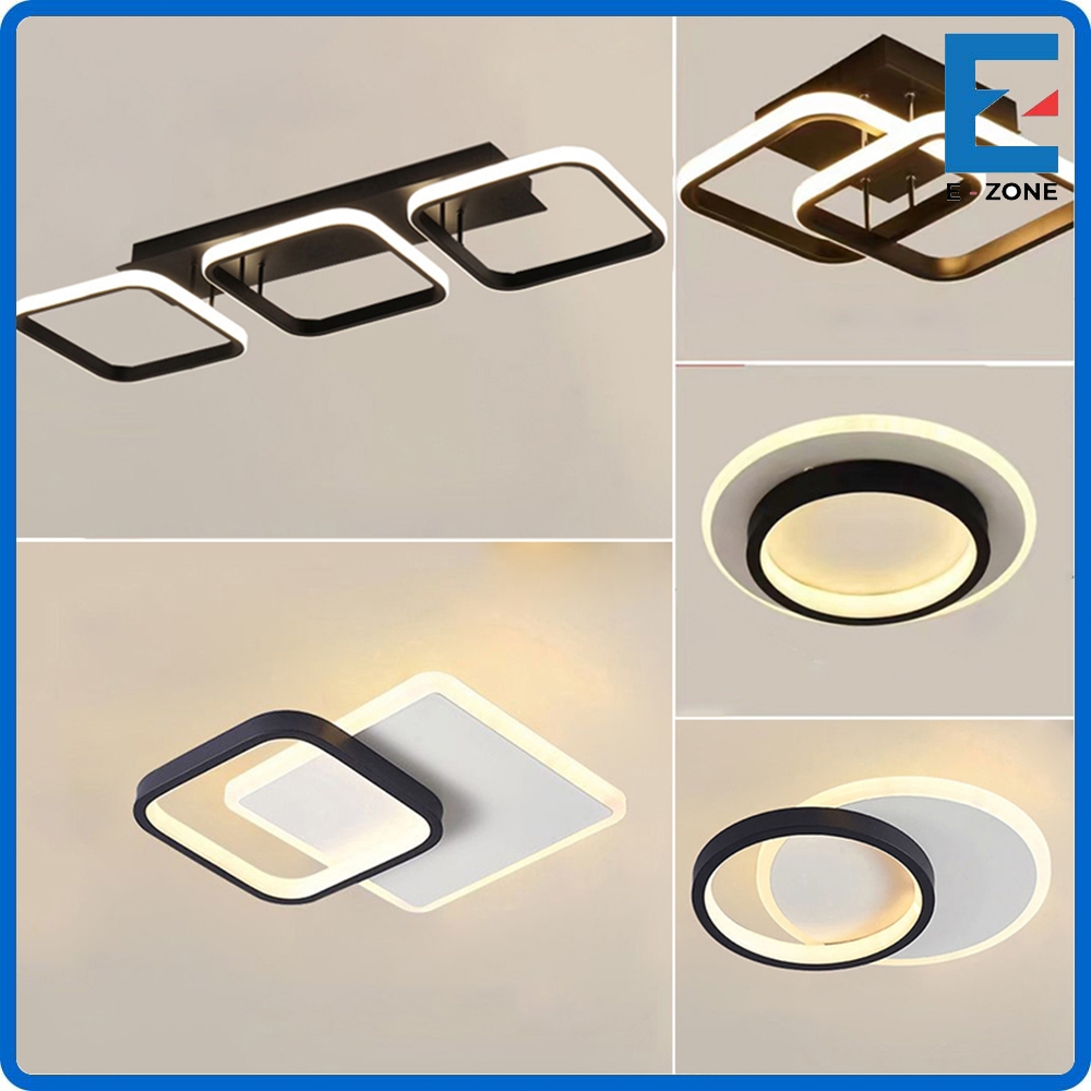 LED Ceiling Light Tri-color Embedded Modern Ceiling Lamp Hallway Porch ...