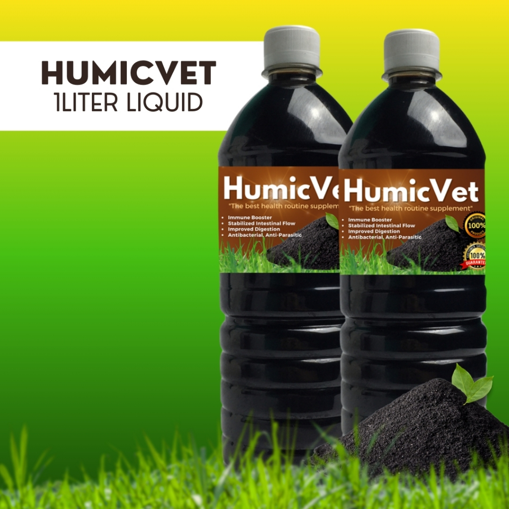 HumicVet 1L Liquid Supplement Enriched with Vitamins & Minerals for Pet ...