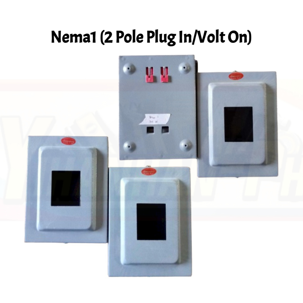Circuit Breaker Enclosure Nema 1 and Nema 3R 2 POLE PLUG IN/VOLT ON ...