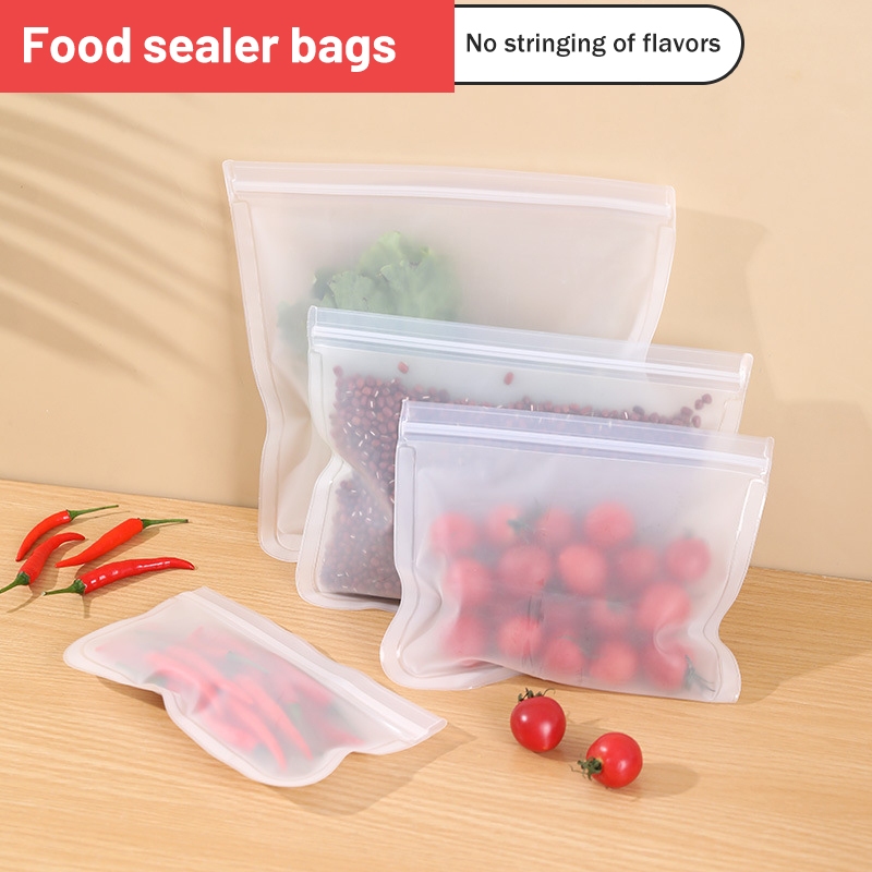 ROYALSTAR Reusable Fresh Food Preservative Bag Fridge Fruit Container ...