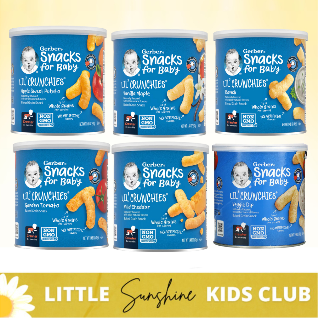 LittleSunshine | Gerbers, Snacks for Baby, Lil' Crunchies, Baked Grain ...