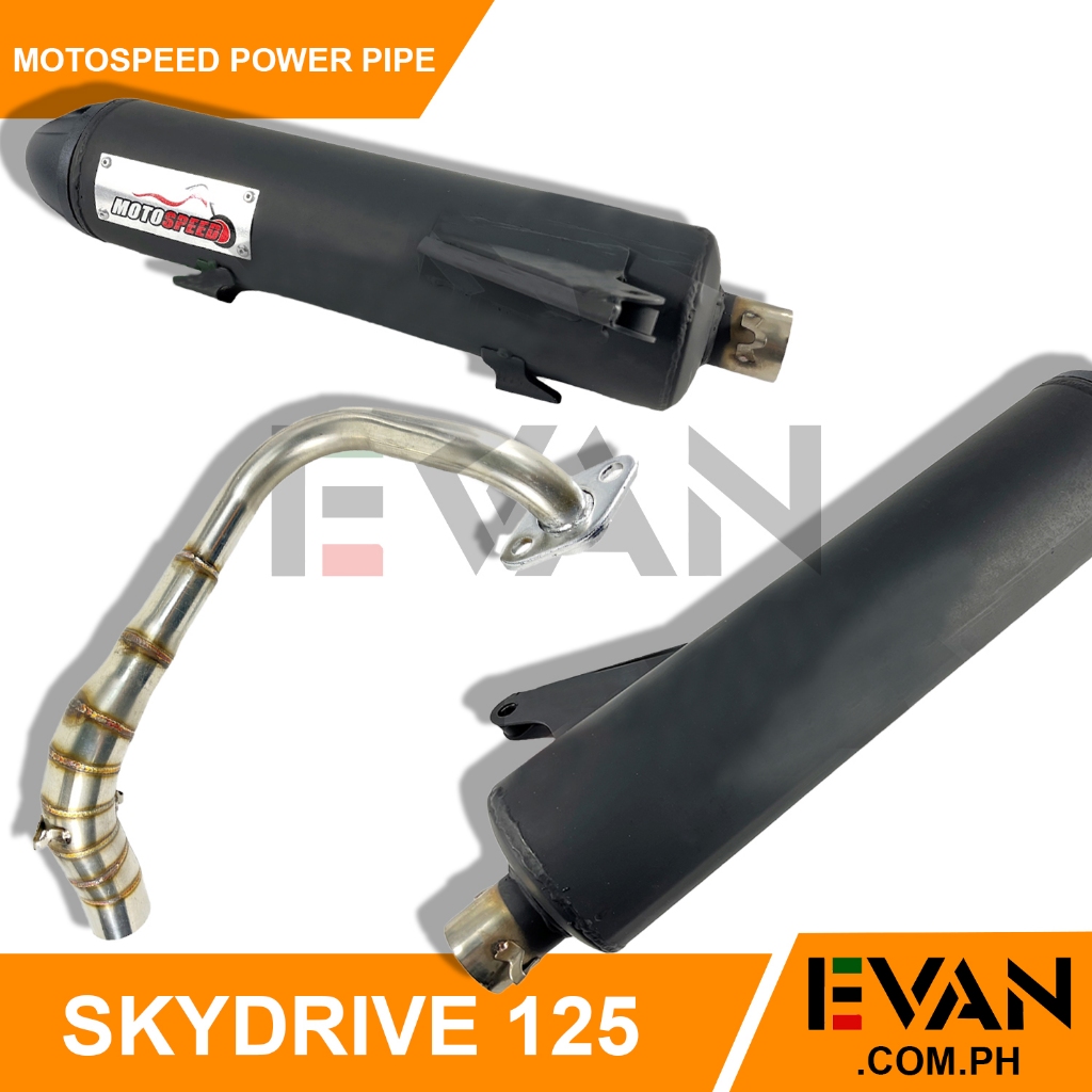 COD SUZUKI Skydrive 125 V4 Muffler Pipe Made in Thailand | Shopee ...