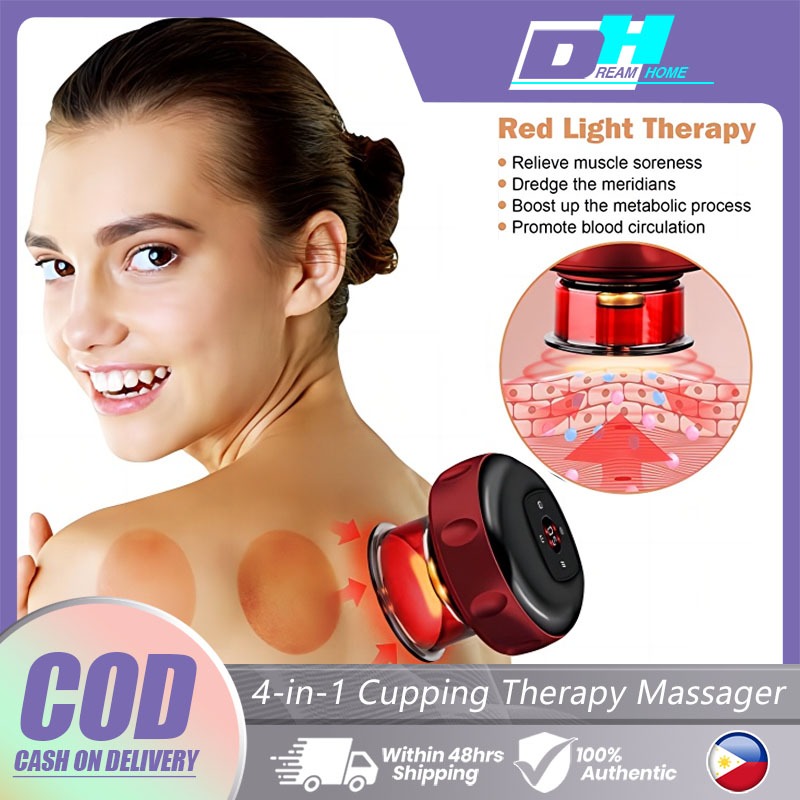 Cupping Therapy Massager 4-in-1 Cupping Therapy Set Cellulite Massager ...