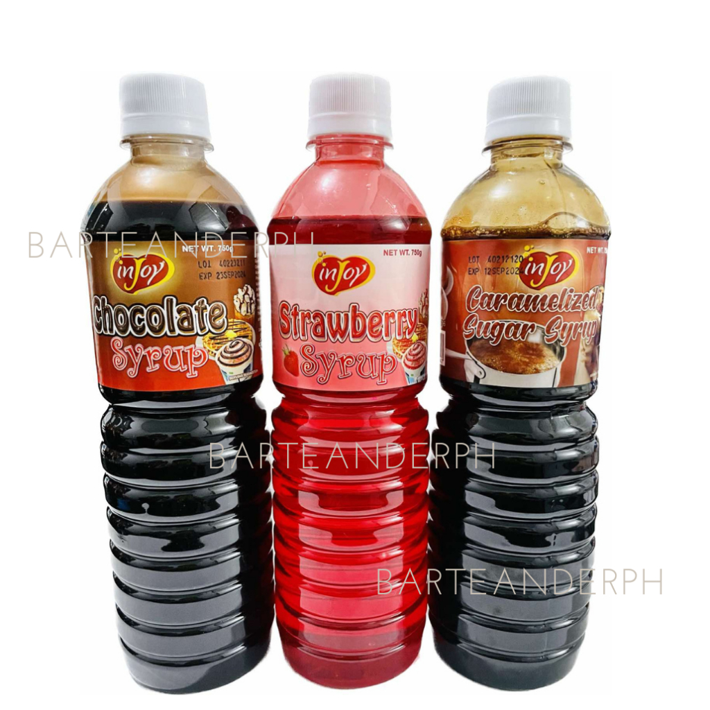 INJOY SYRUP PET BOTTLE 750G | Shopee Philippines
