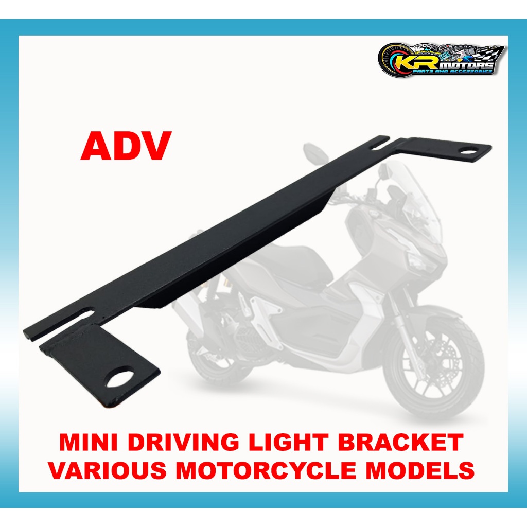ADV Mini Driving Light Bracket 5mm Thick Reinforced Steel for ...