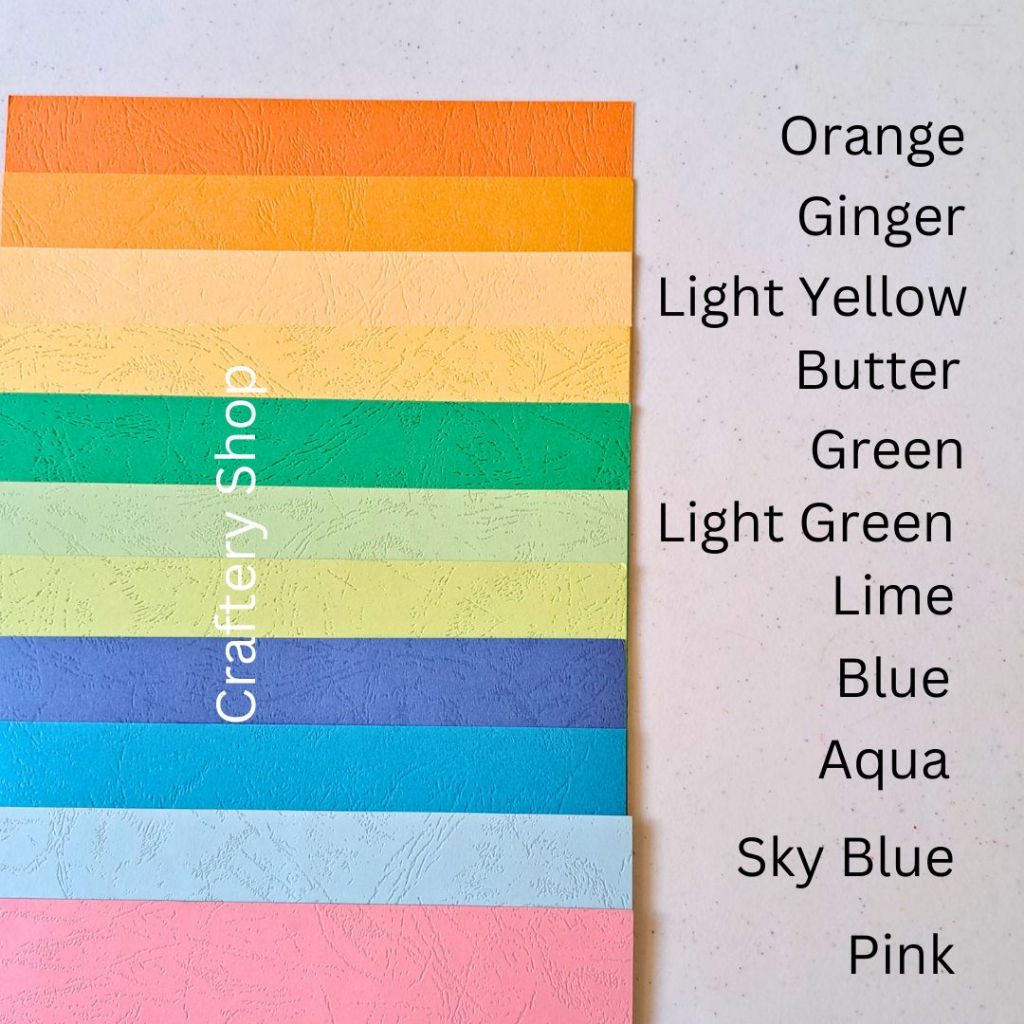 Morocco Board 250gsm 10pcs A4 size | Shopee Philippines