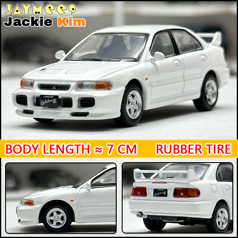 JKM 1:64 Scale MITSUBISH EVO 1 2 3 4 5 6 7 8 9 10 Lancer Evolution ...