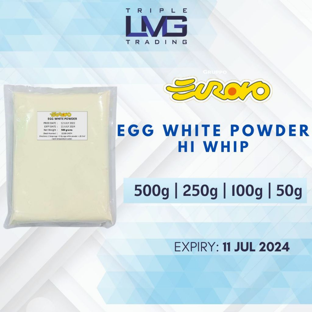 EUROVO EGG WHITE POWDER MADE IN ITALY | Shopee Philippines