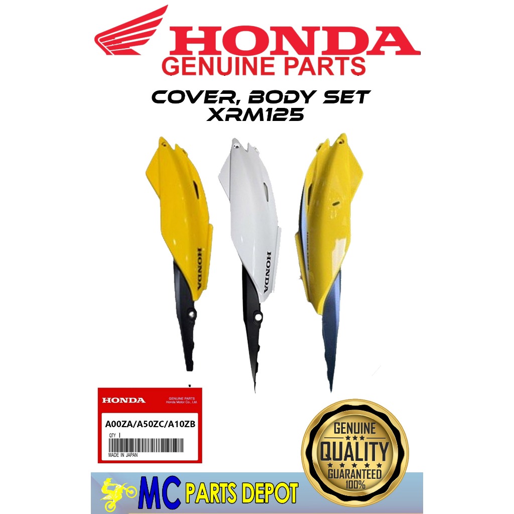 GENUINE COVER, BODY LEFT & RIGHT FOR XRM 125 TRINITY ( SET ) A00ZA ...