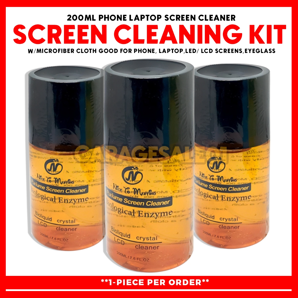 🟨200ML LCD Cleaning Cleaner Kit for Laptop Screen Phone Screen With ...