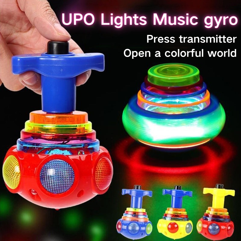 Children's toys light toy light music gyro set up stalls source of ...