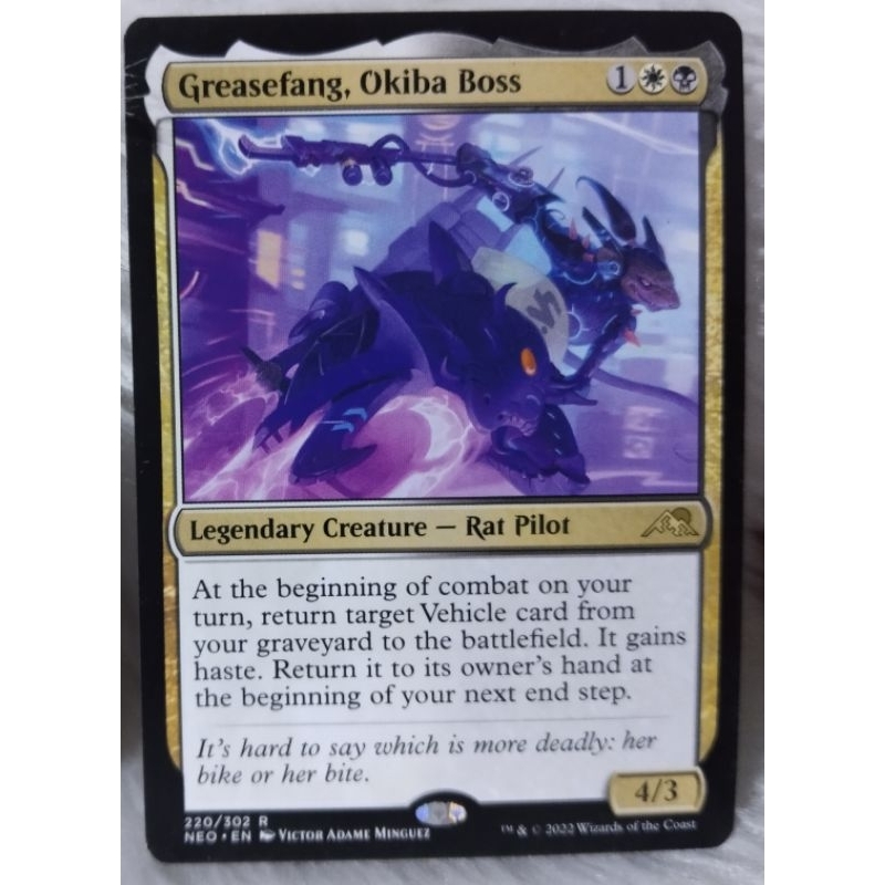 Greasefang, Okiba Boss - Kamigawa: Neon Dynasty | Shopee Philippines