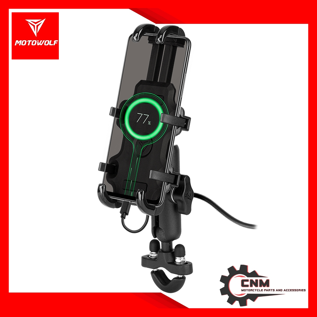 Motowolf phone holder version 5 original motowolf cp holder motowolf ...