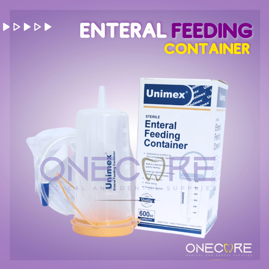 [Unimex] - Enteral Feeding Container Tube [600cc] - Sterile | Shopee ...