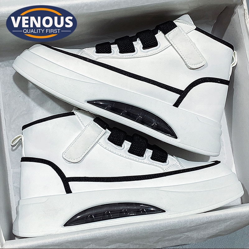 Venous 2024 Korean Chunky Shoes for Men Sale Original High Top Rubber ...