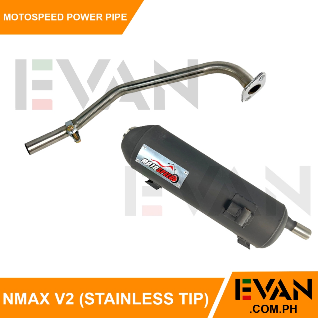 Muffler Pipe For Nmax 155 2020 V2 Stainless Tip Made in Thailand ...