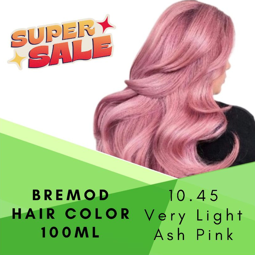 Clearance Sale!!! Bremod Hair color dye 10/45 Very Light Ash Pink ...