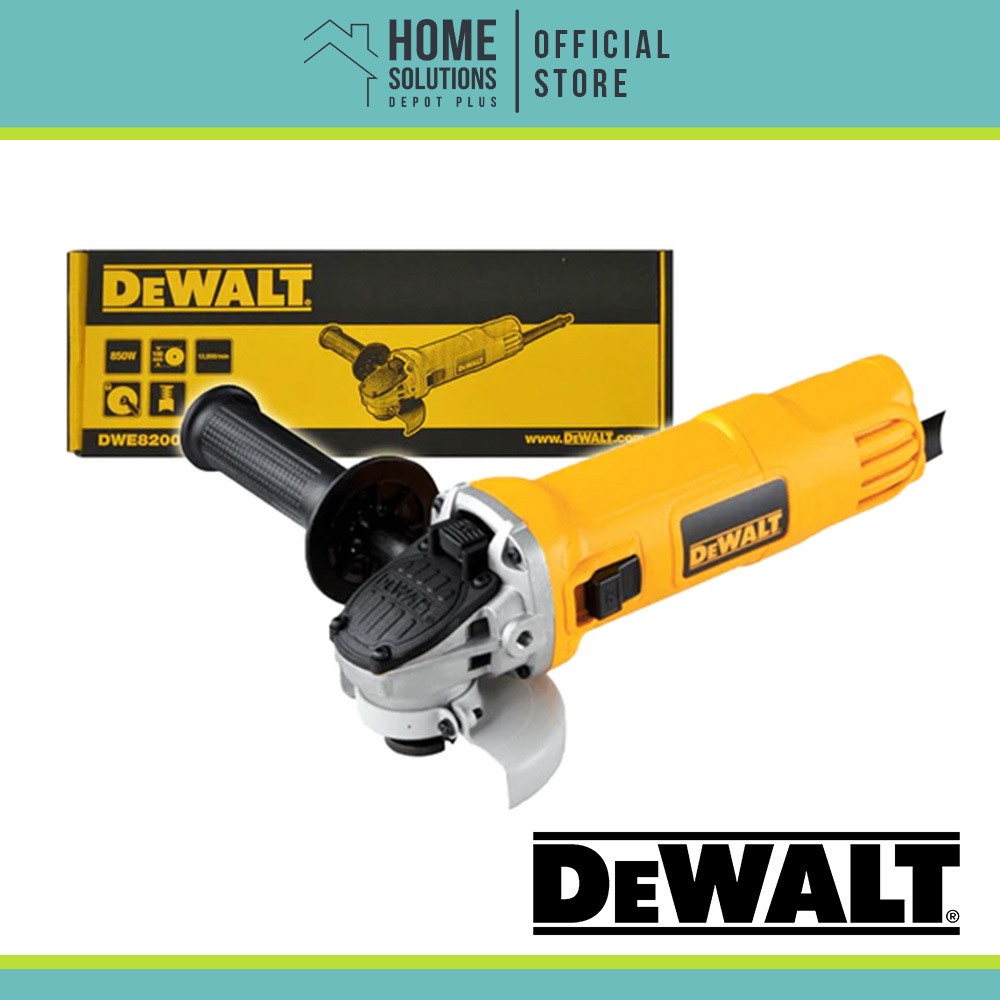 DEWALT ANGLE GRINDER DWE8200S-B1 850W | Shopee Philippines