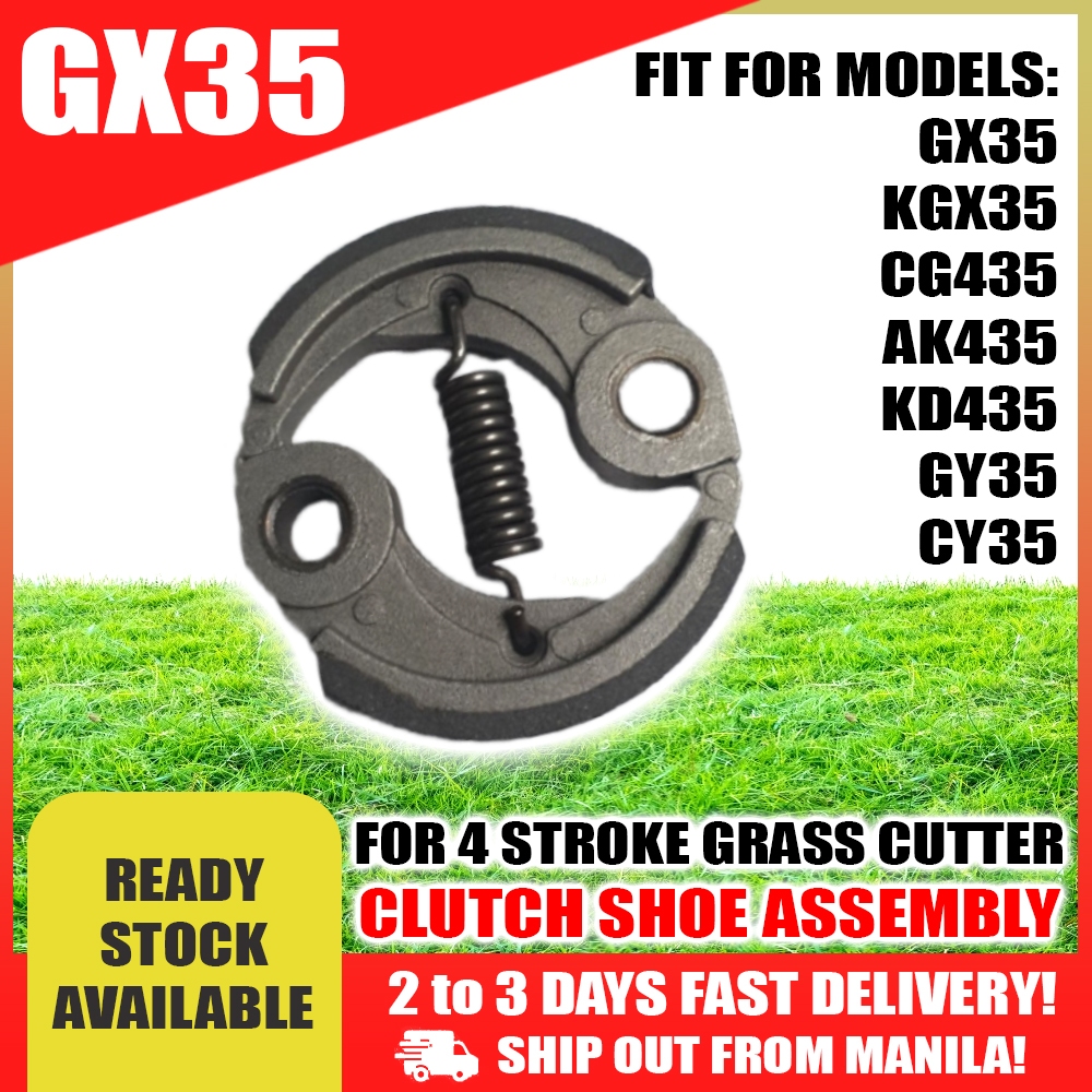 GX35 Clutch Shoe Assy for GX35 KGX35 Honda 4 stroke Grass Cutter Brush ...