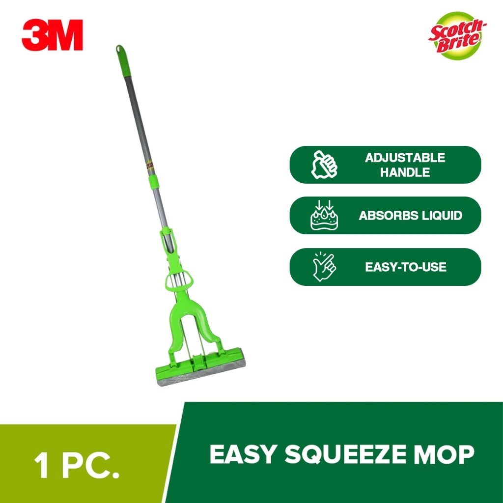 3M Scotch Brite Easy Squeeze Mop | Shopee Philippines