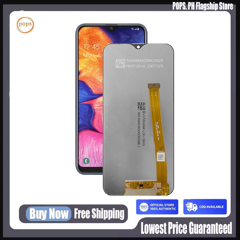 SAMSUNG LCD Samsung A10E A102 A20E A202 LCD Touch Screen Display Frame ...