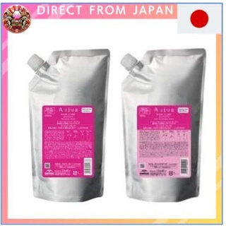 MILBON Aujua QUENCH Shampoo (1000ml) QUENCH Treatment (1000g)【Direct ...