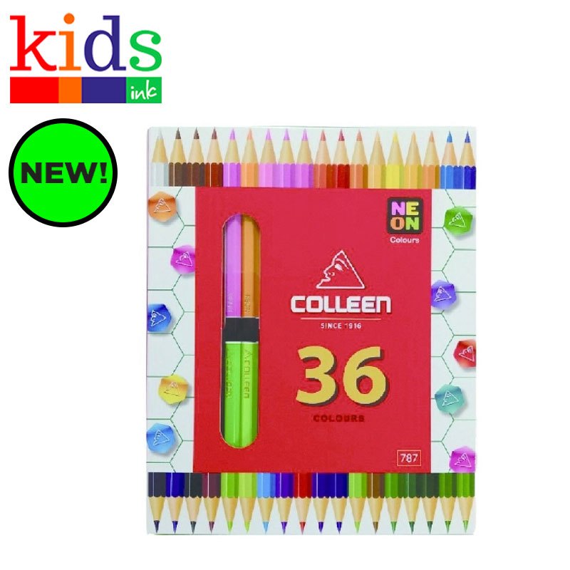 Colleen Double 36 Coloured Pencil - Kids Ink | Shopee Philippines