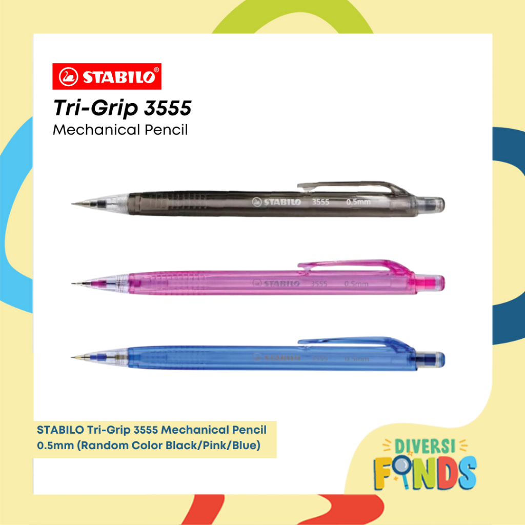 Stabilo Mechanical Pencil and Mechanical Pencil Lead 0.5mm, 2B, HB ...